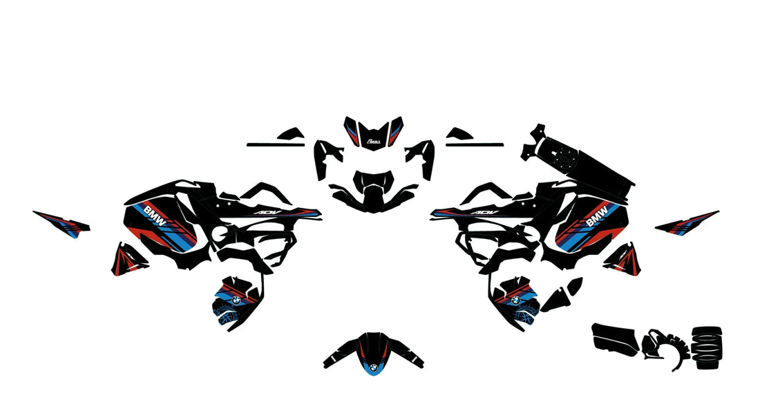 BMW R1250 GS Adventure Graphics Kit - World Edition – Arider