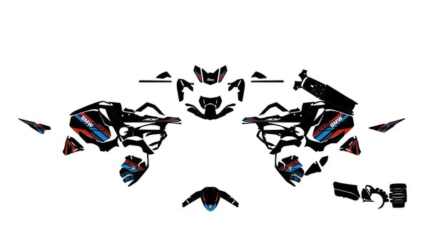 BMW R1250 GS Adventure Graphics Kit - World Edition – Arider