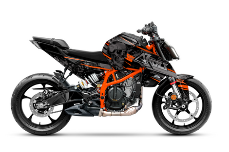 Graphics kits fit for KTM Duke 390 - Stickers | Arider