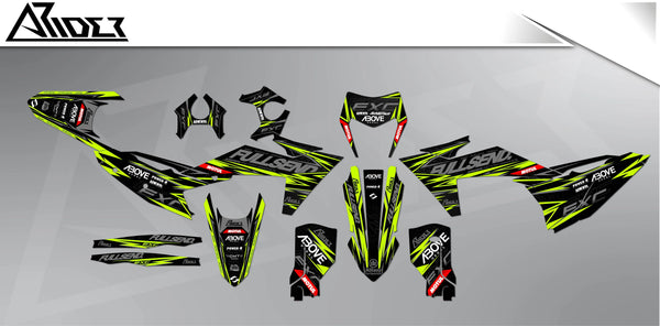 Above - Graphics Kit – Arider