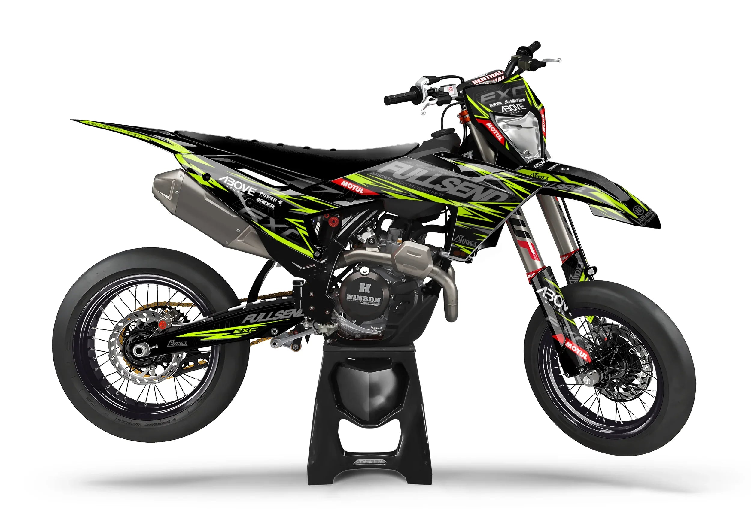 Above - Graphics Kit – Arider