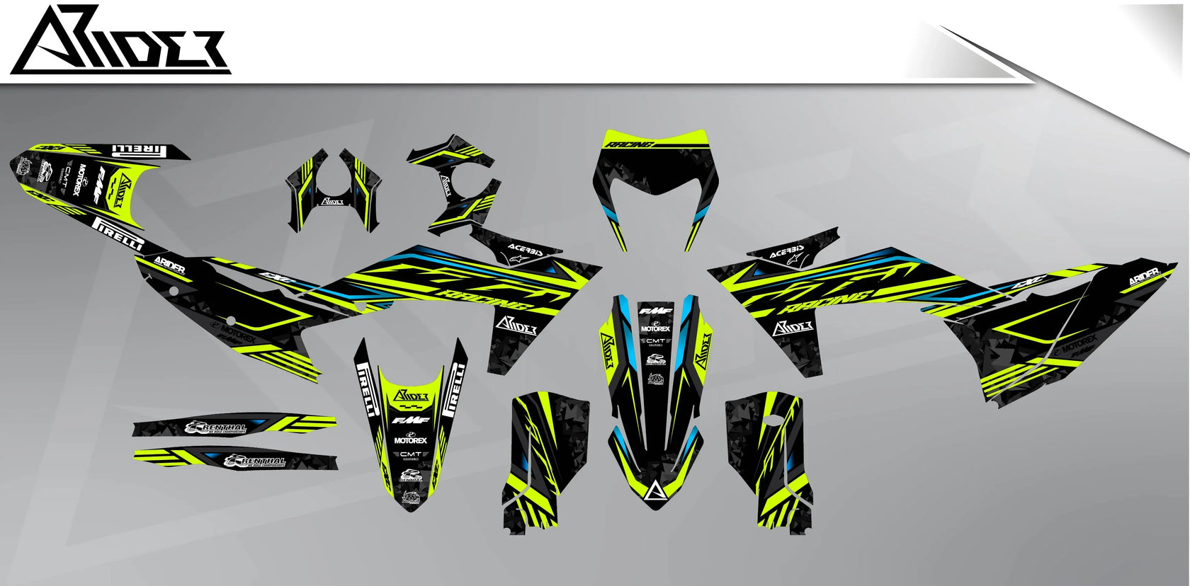 Sharp - Graphics Kit – Arider