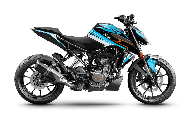 Graphics kits fit for KTM Duke 390 - Stickers | Arider
