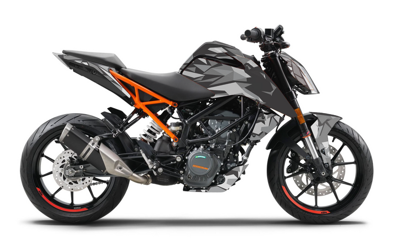 Graphics kits fit for KTM Duke 390 - Stickers | Arider