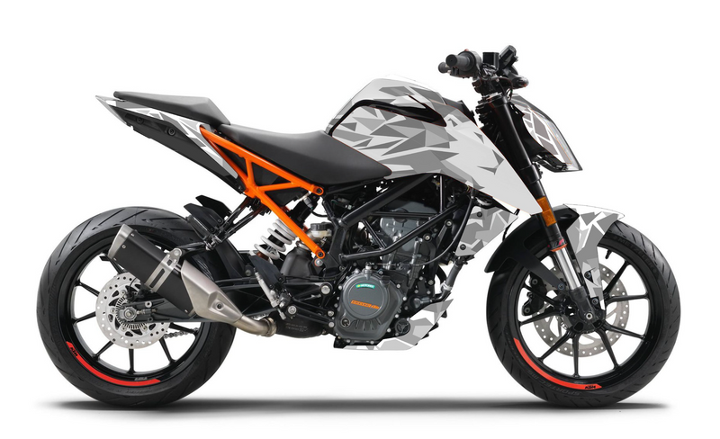 Graphics kits fit for KTM Duke 390 - Stickers | Arider