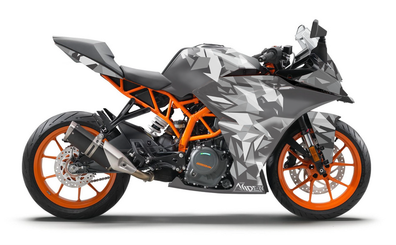 Graphics kits fit for KTM RC 390 - Stickers | Arider