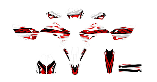 Graphics Kit suitable for Rieju MRT 50 / 125 - Heat Edition – Arider