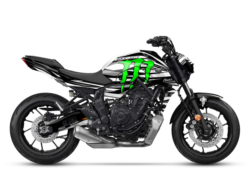 Graphics kits fit for Yamaha MT 07 - Stickers | Arider
